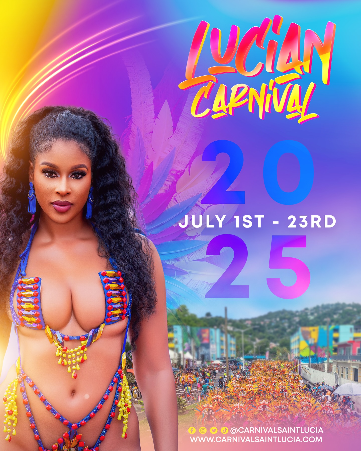 St Lucian Carnival 2025 - WORLMAG