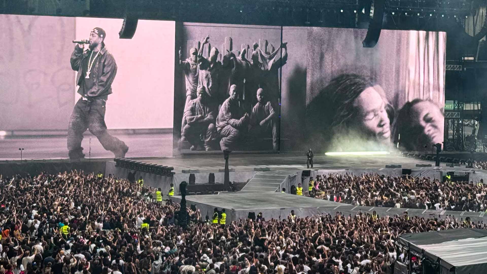 Kendrick Lamar & SZA – Grand National Tour Night 1 at Tottenham Hotspur ...